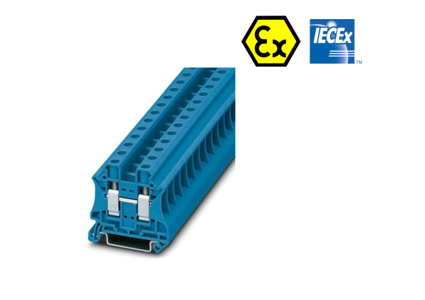 UT 10 BU – Feed-through terminal block | ISEP